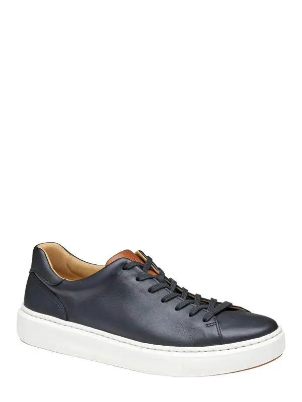 Johnston & Murphy Anders Sneaker - Black Full Grain