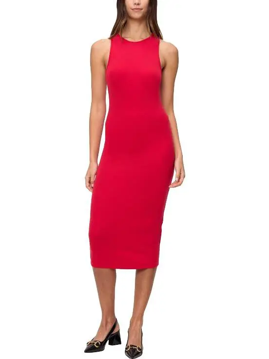 THE STANDARD STITCH Racerback Midi Dress - Red