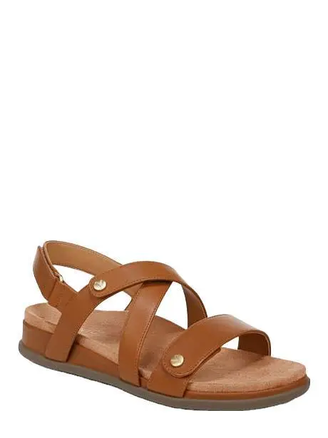 Vionic Cypress Slingback Sandal - Tan Leather