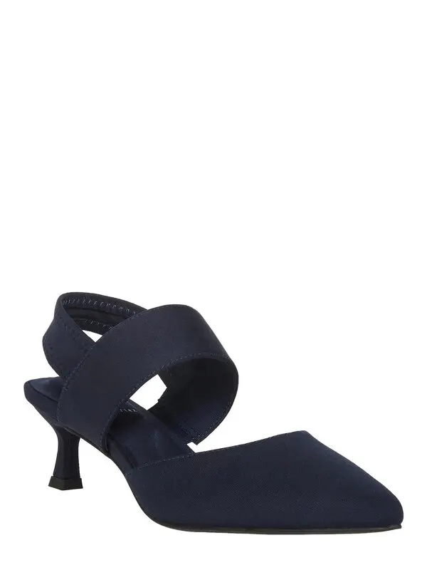 Anne Klein Pointed Toe Pump - Navy