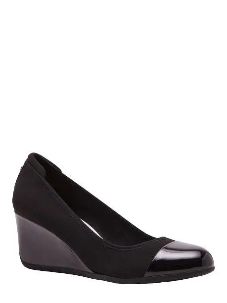 Anne Klein Taite Wedge Pump - Black
