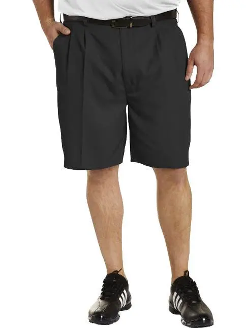 REEBOK Golf Performance Pleated Shorts - Black