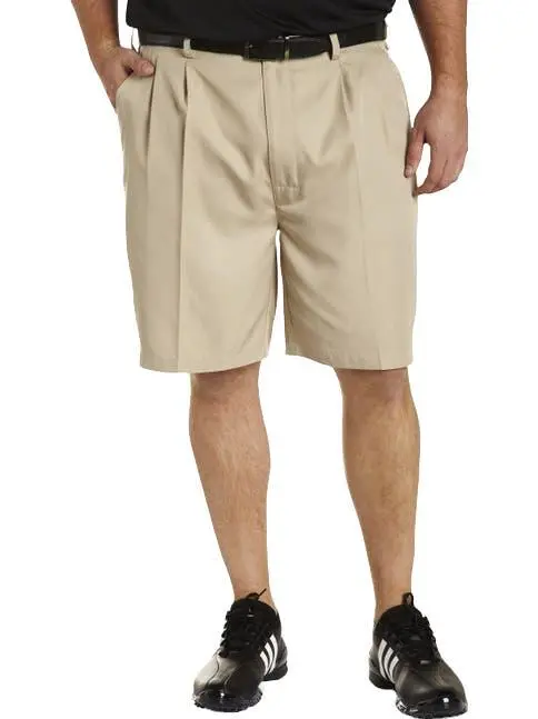 REEBOK Golf Performance Pleated Shorts - Black