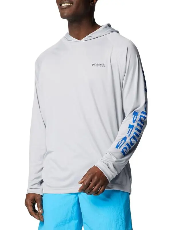 Columbia Big & Tall Terminal Tackle Hoodie - Cool Grey