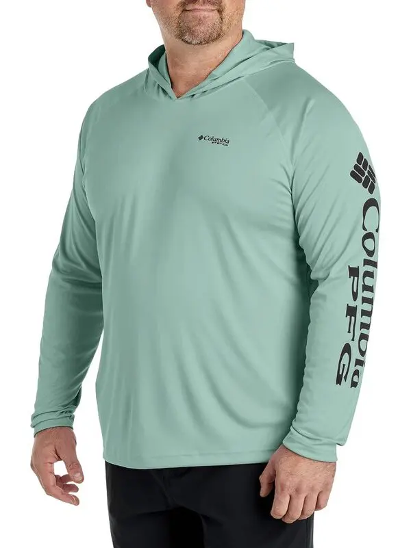 Columbia Big & Tall Terminal Tackle Hoodie - Misty Jade