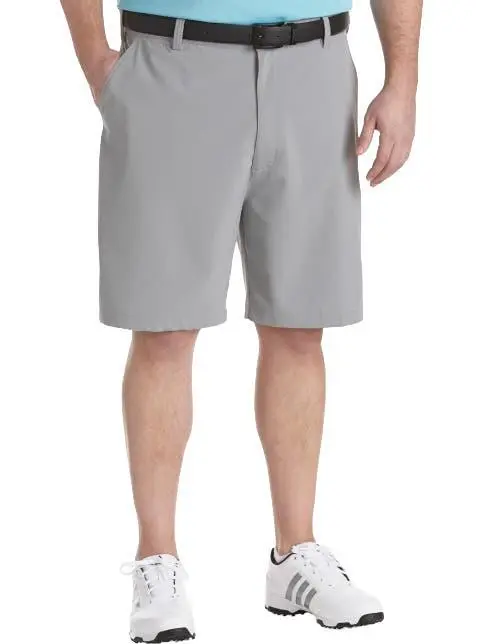 REEBOK Golf Performance Flat-front Shorts - Grey