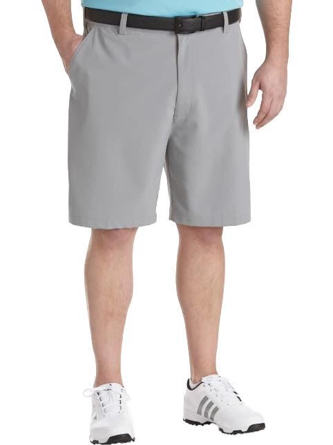 REEBOK Golf Performance Flat-front Shorts - Grey