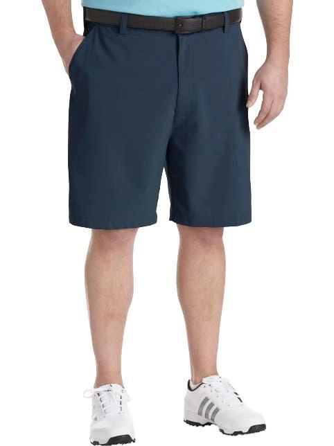 REEBOK Golf Performance Flat-front Shorts - Navy