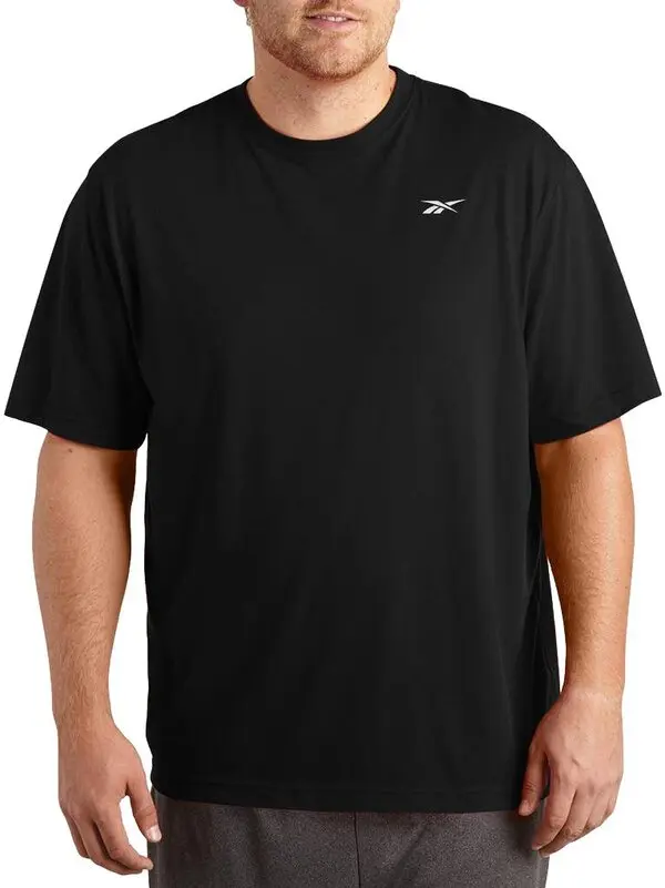 REEBOK Performance Jersey Tech T-shirt - Black