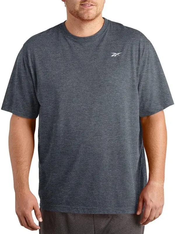 REEBOK Performance Jersey Tech T-shirt - Granite