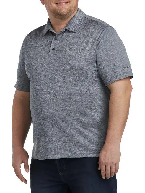 REEBOK Speedwick Performance Heather Polo - Navy Heather