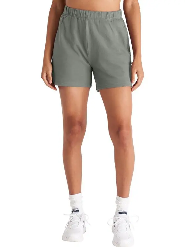 THE STANDARD STITCH Relaxed Sweat Short - Thyme