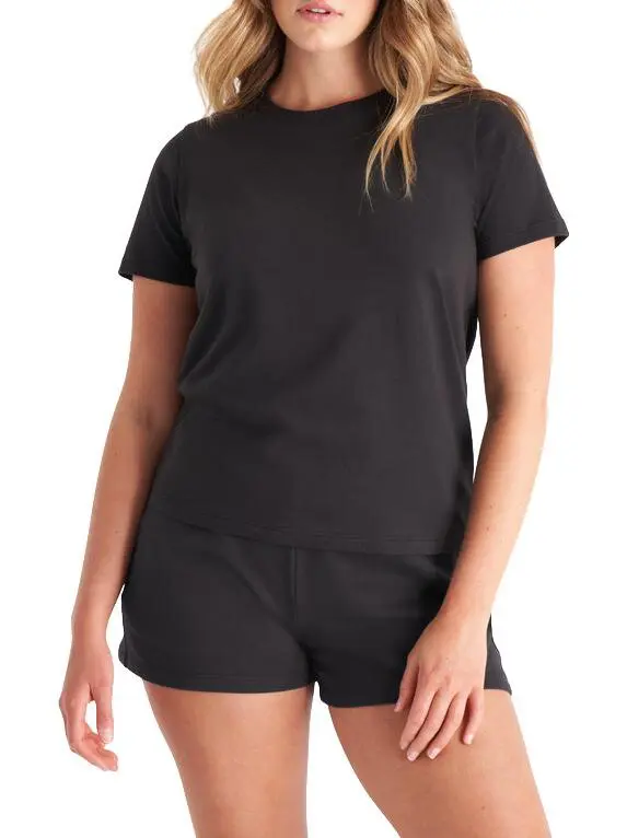 THE STANDARD STITCH Crew Tee - Onyx