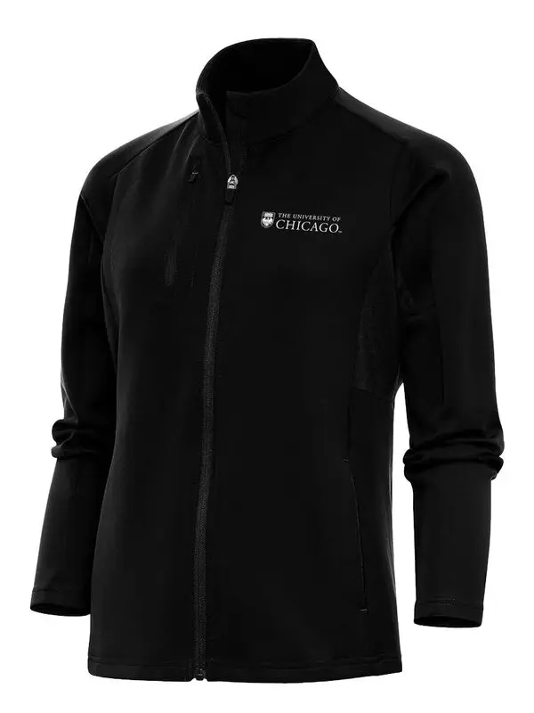 ANTIGUA Uchicago Maroons Generation Full-zip Jacket - Black