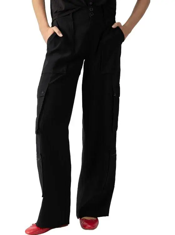 Sanctuary Ott Cargo Pants - Black