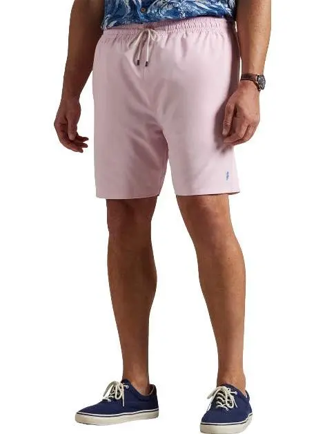 Polo Ralph Lauren Big & Tall Traveler Swim Trunks - Carmel Pink