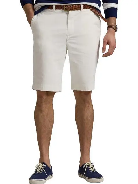 Polo Ralph Lauren Stretch Twill Shorts - Deckwash White