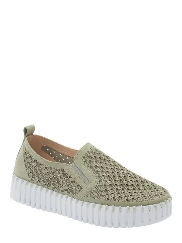 ILSE JACOBSEN Tulip Slip-on Sneakers - Celadon