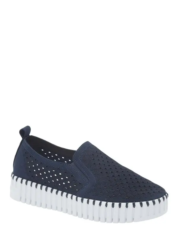 ILSE JACOBSEN Tulip Slip-on Sneakers - Dark Indigo