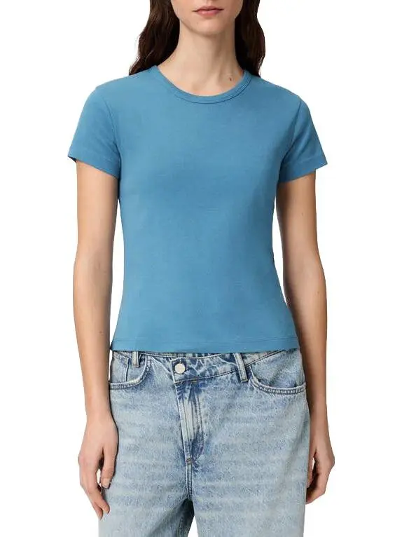 ALLSAINTS Stevie Cotton T-shirt - Captain Blue