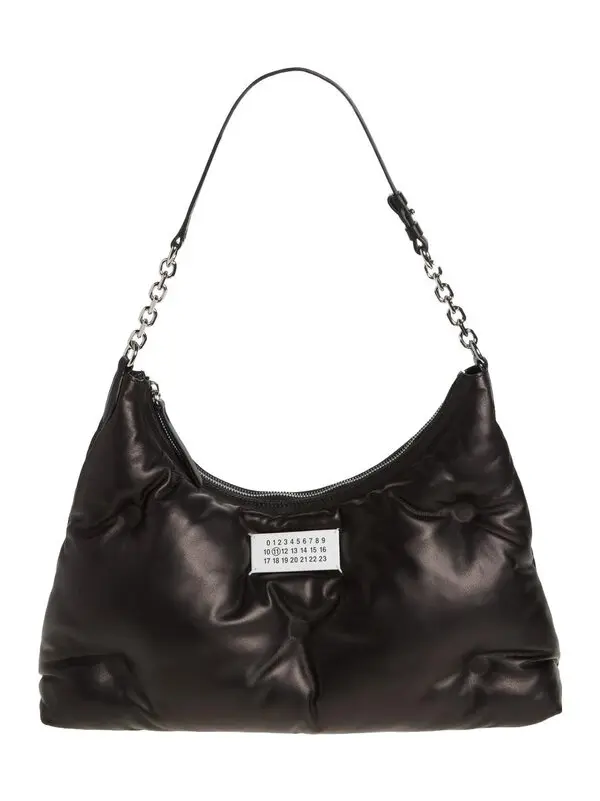 MAISON MARGIELA Medium Glam Slam Hobo Bag - Black