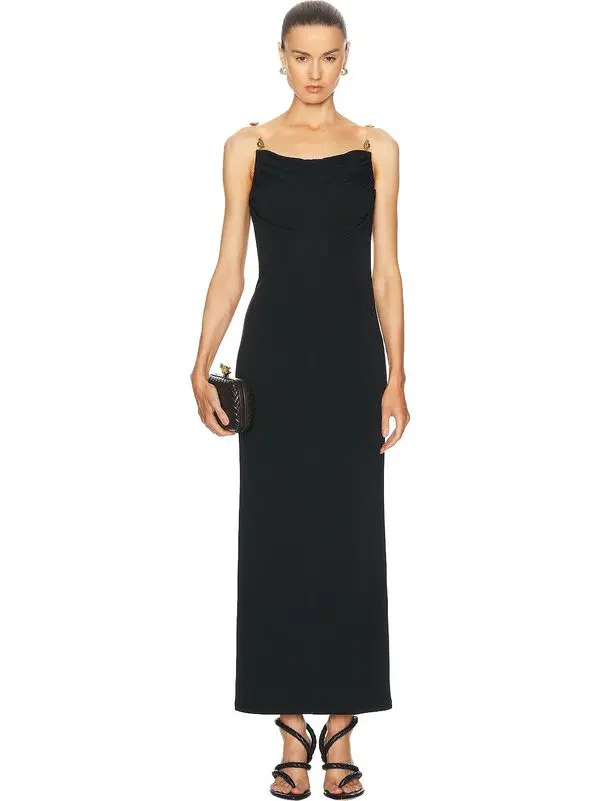 Bottega Veneta Midi Dress - Black