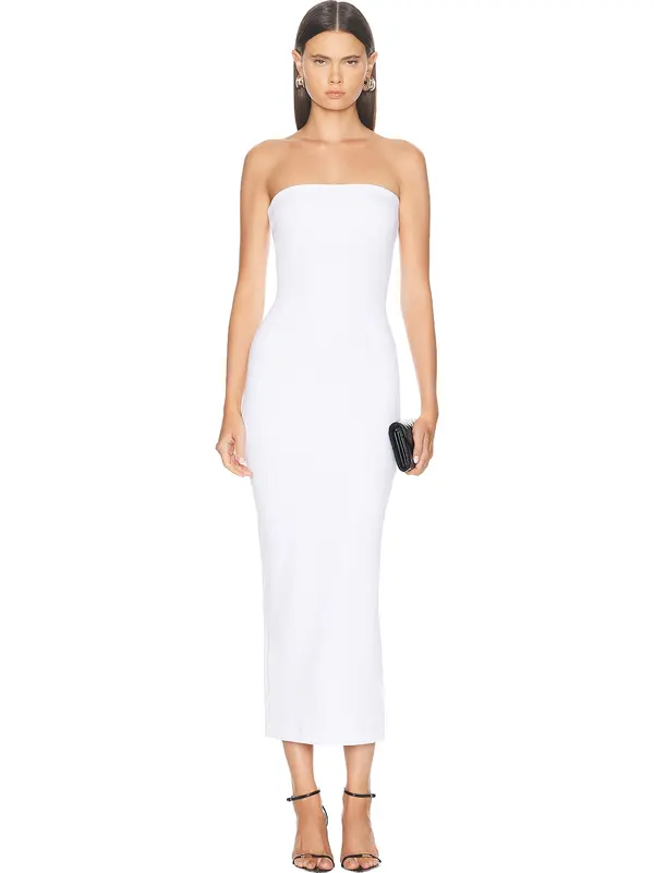 Sprwmn Tube Dress - White