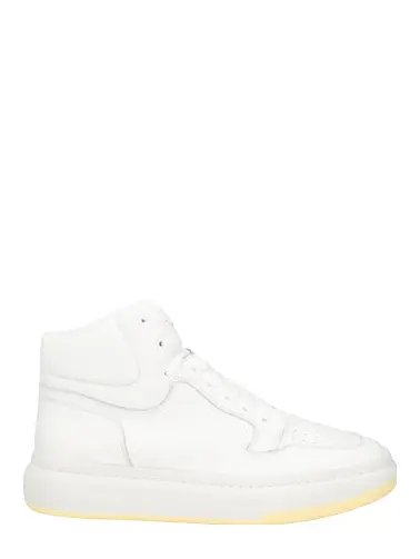MAISON MARGIELA Leather High-top Sneakers - White