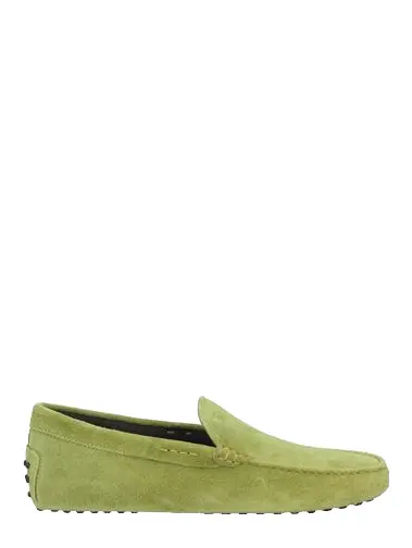 TOD'S Leather Loafers - Green