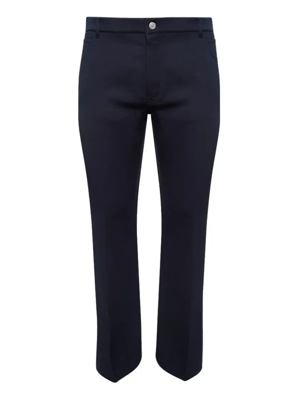 COURREGES Signature Bootcut Pants - Navy