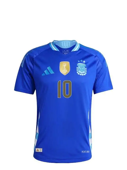 Adidas Argentina 2024/25 Messi Away Authentic Jersey - Lucid Blue/blue Burst