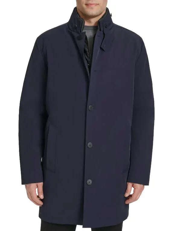 Cole Haan 3-in-1 Water Resistant Rain Coat - Navy