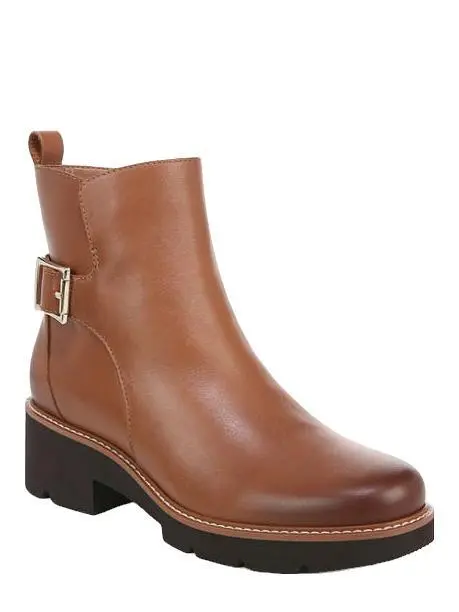 Naturalizer Delilah Lug Sole Bootie - English Tea Brown