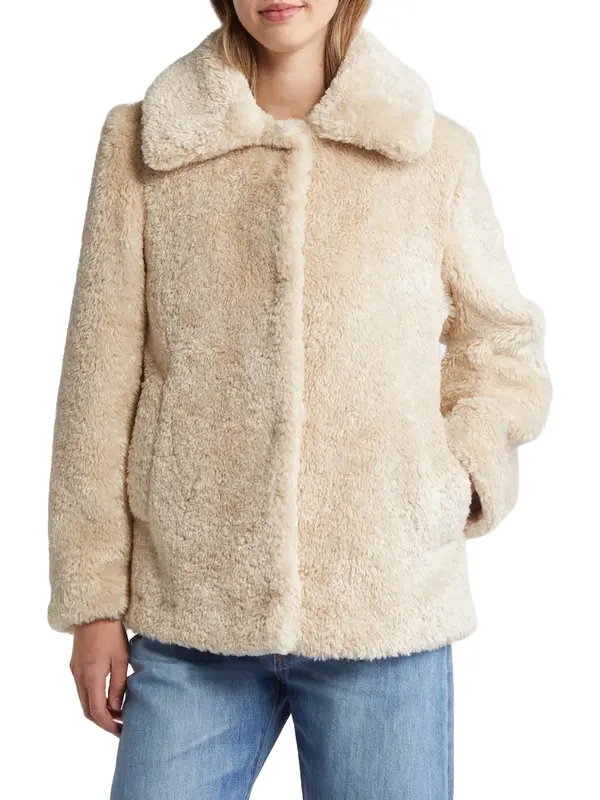 Sam Edelman Teddy Jacket - Bleached Wheat