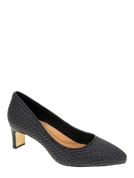 Andre Assous Wynne Pump - Black Woven