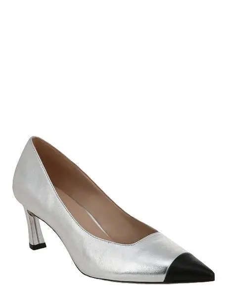 27 EDIT NATURALIZER Mara Pointed Toe Pump - Silver