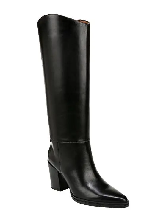 Franco Sarto Jasmine Knee High Boots - Black