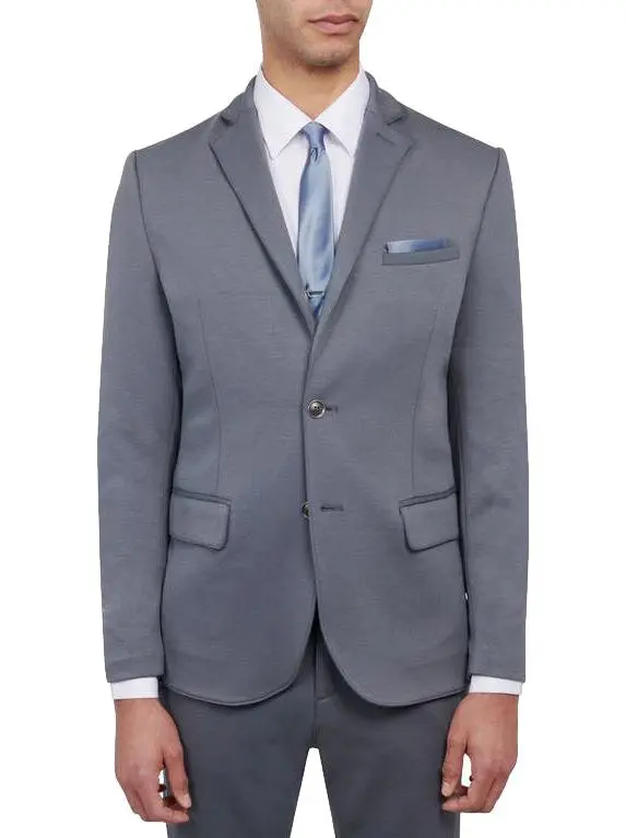 BROOKLYN BRIGADE Slim Fit Knit Sport Coat - Smoke