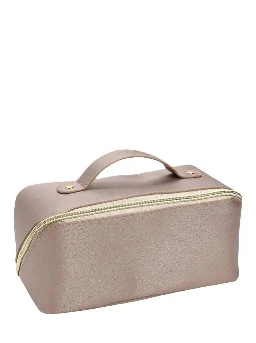 Nordstrom Expandable Jewelry Case - Metallic Taupe