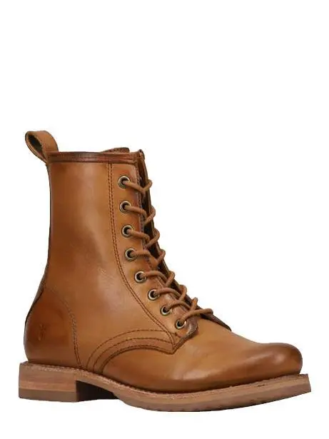 Frye Veronica Flex Combat Boot - Caramel - Avalon