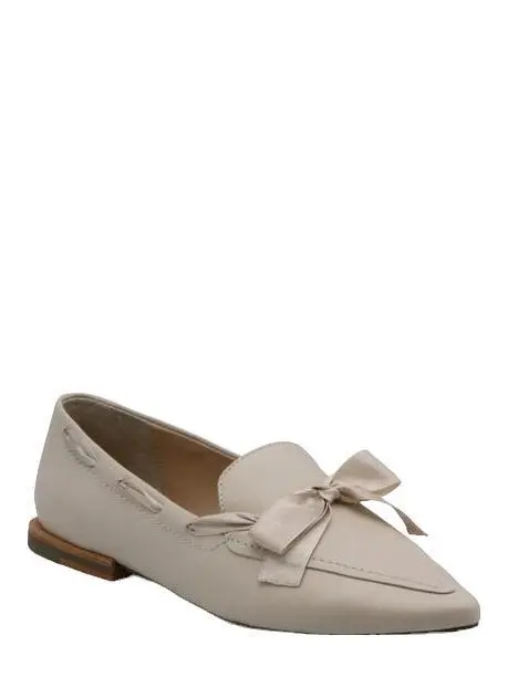 CHARLES DAVID Izzi Pointed Toe Flat - Ivory