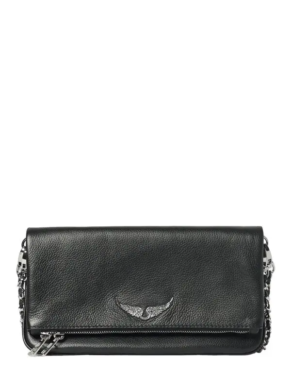 Zadig&Voltaire Clutch With Chain Strap - Black 1