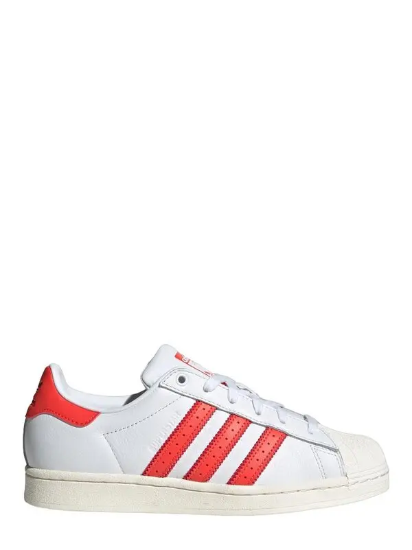 Adidas Superstar Sneakers - Cloud White/bright Red