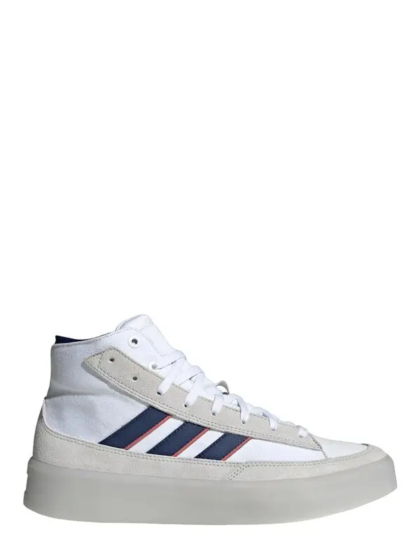 Adidas Znsored High-top Sneakers - Cloud White/dark Blue/grey One
