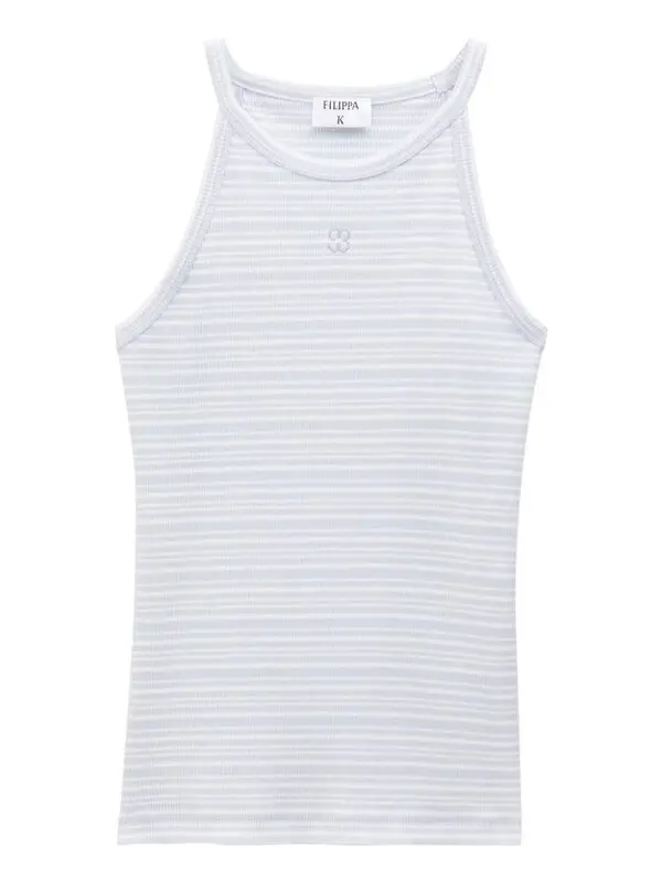 Filippa K Striped Tank Top - Grey