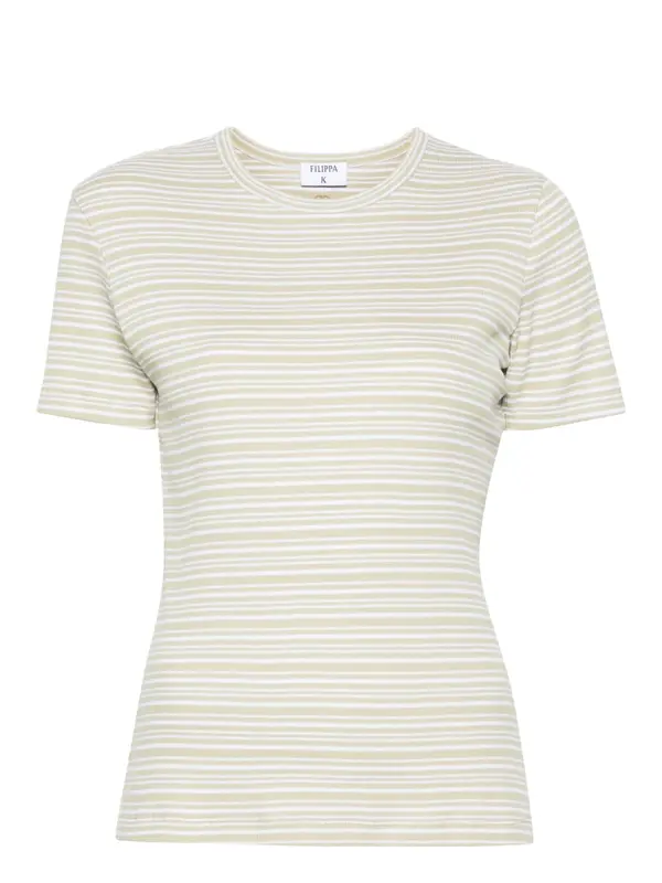 Filippa K Striped T-shirt - Green