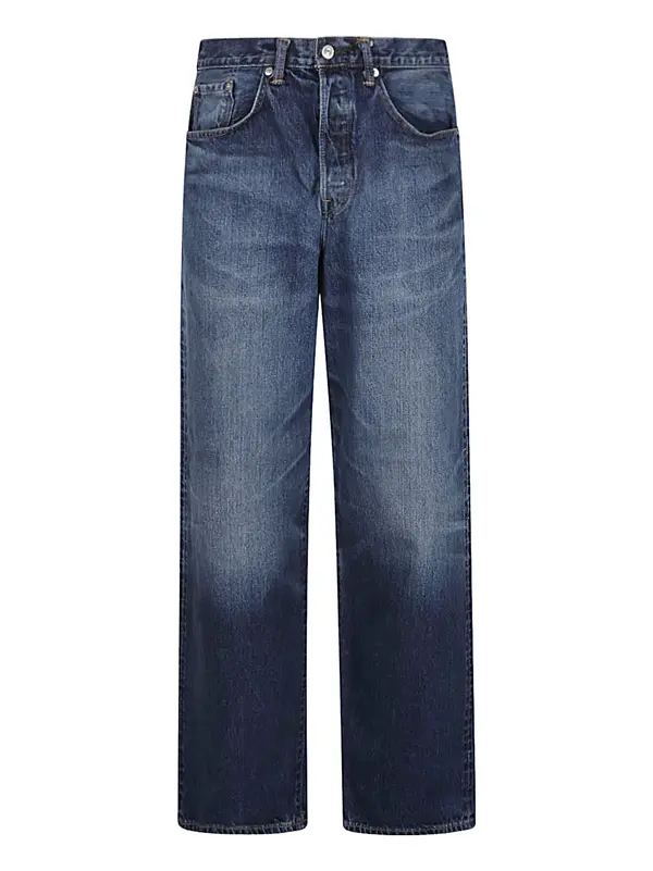 Edwin Wide Leg Denim Jeans - Blue