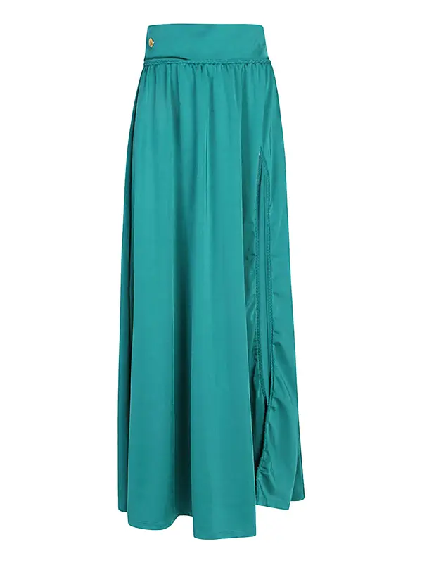 VIRGINIA VARINELLI Portofino Midi Skirt - Green