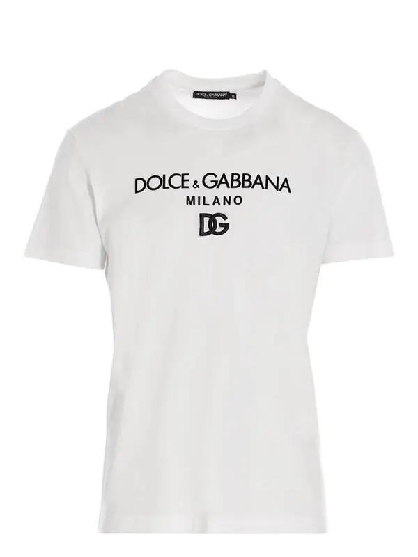 Dolce & Gabbana T Shirt 'dg Essential - White