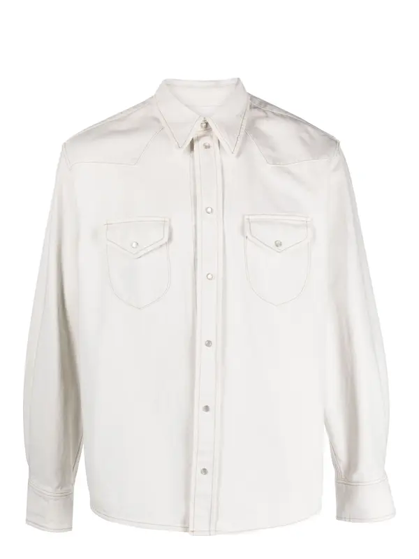 Bally Cotton Shirt - White